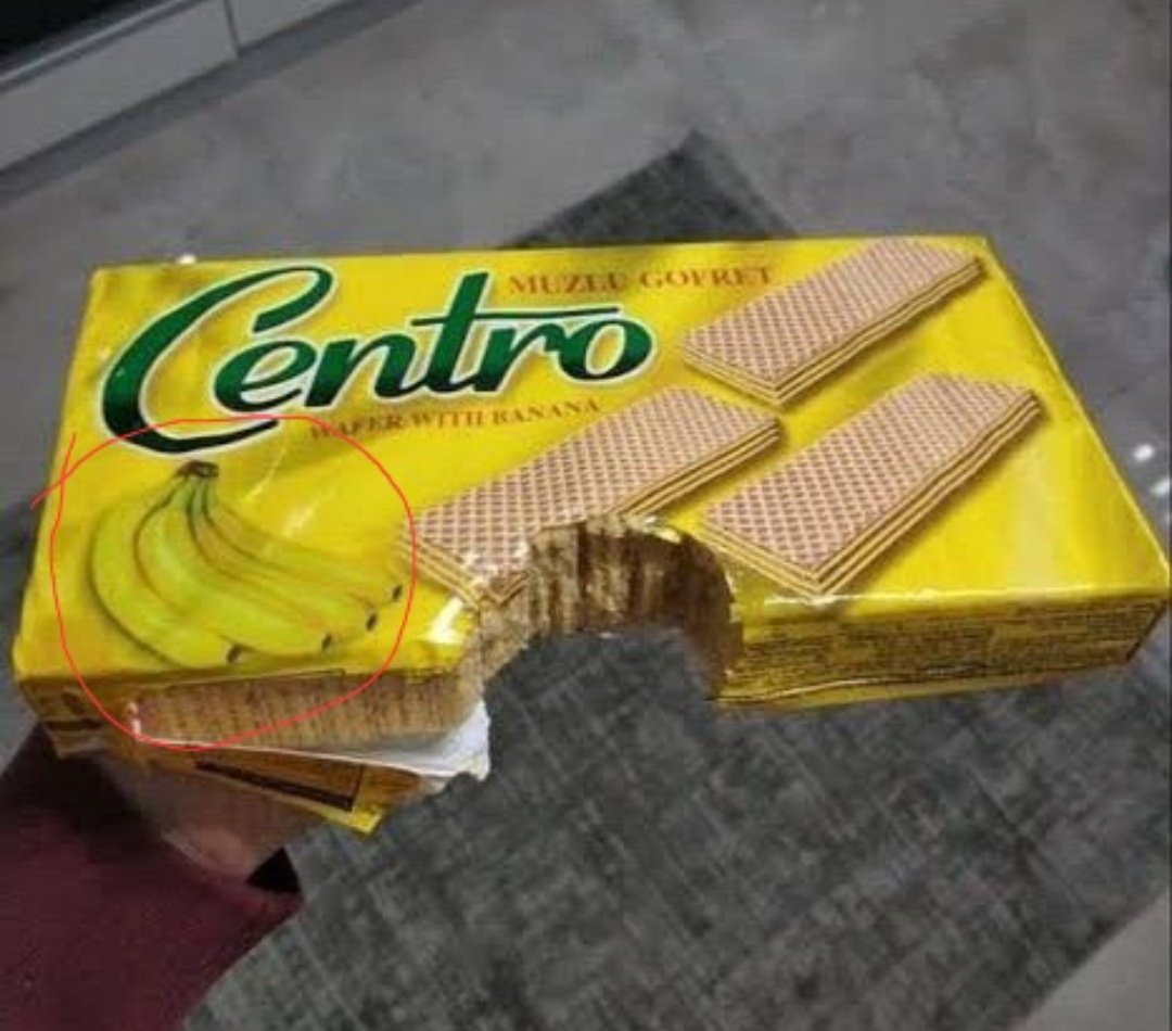 centro gofret paketindeki ilginç değişim - uludağ sözlük