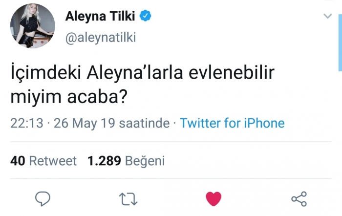 Aleyna Tilki Ile Evlenmek 1855086 Uludağ Sözlük Galeri