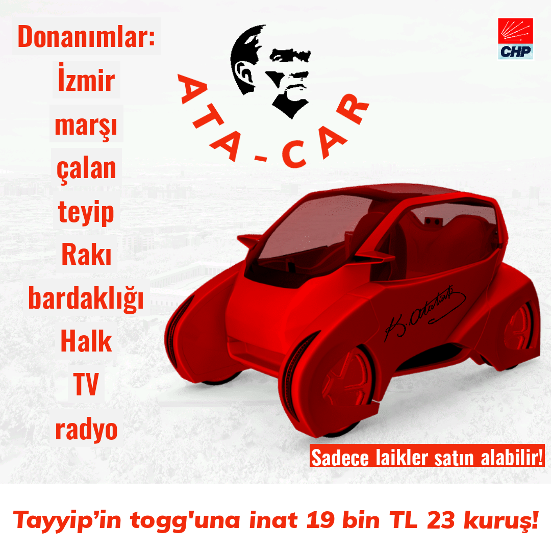 yerli otomobil ata car tanıtım broşürü - uludağ sözlük galeri